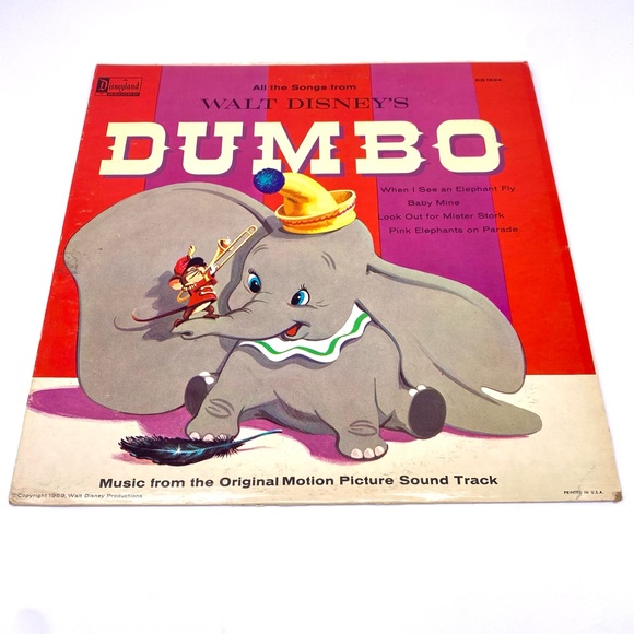 Disney | Media | Walt Disneys Dumbo Vinyl Record | Poshmark